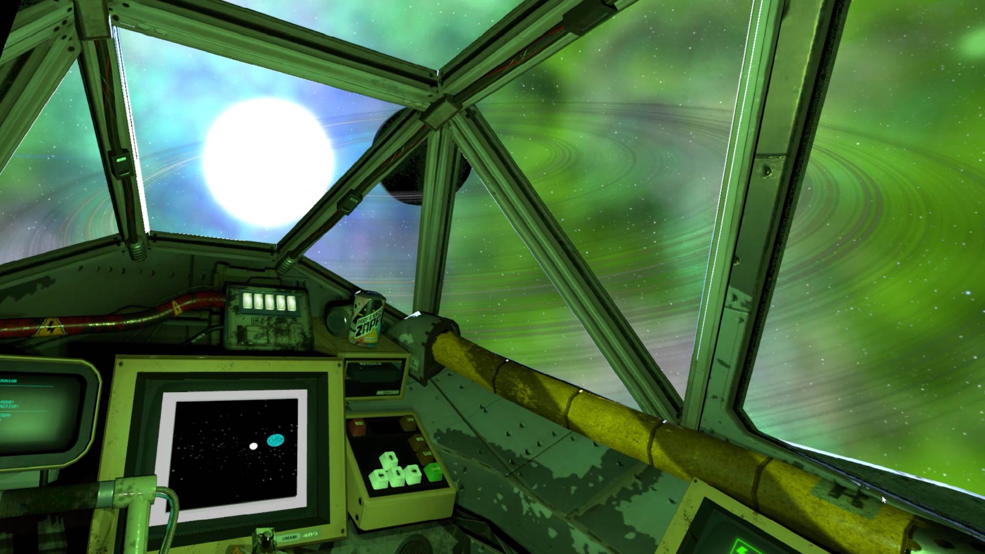 VR Space Sim with Retro 1980s Vibe