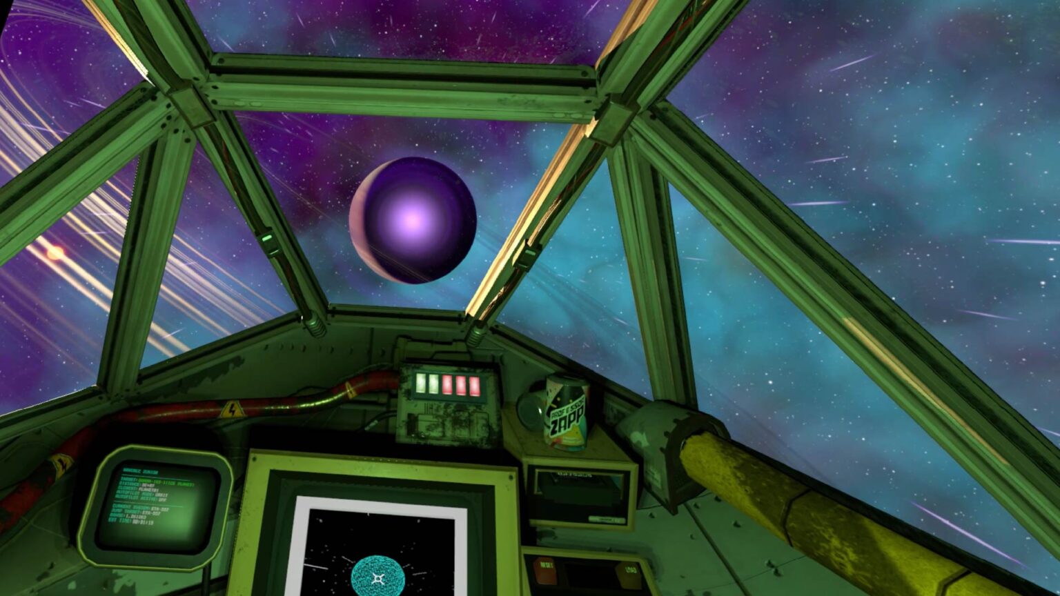 VR Space Sim with Retro 1980s Vibe