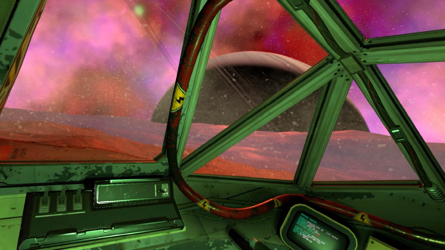 VR Space Sim with Retro 1980s Vibe