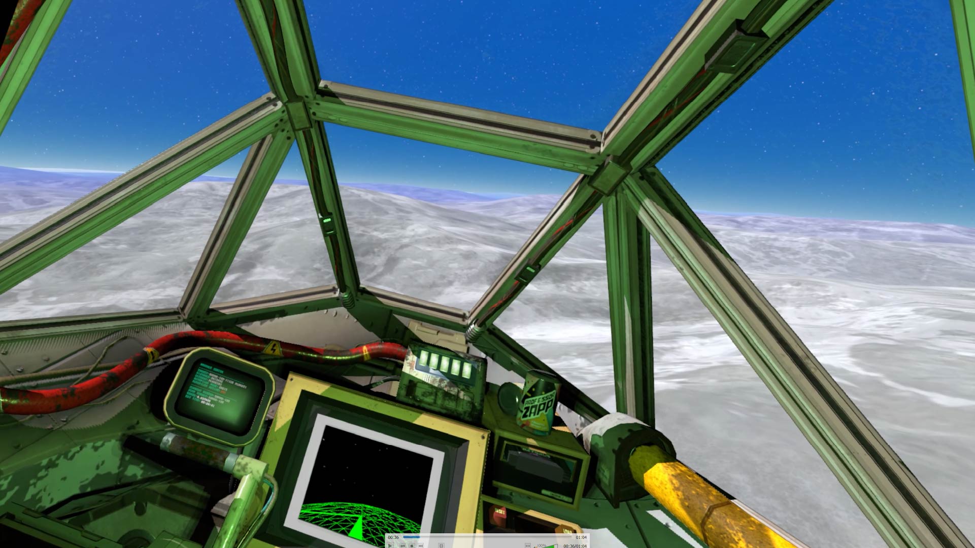 VR Space Sim with Retro 1980s Vibe